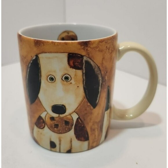 LANG | Dining | Vtg Lang Mugs All Mine Dog With Cookie Coffee Cup Karen ...
